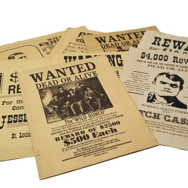 Funny Wanted Posters - Etsy