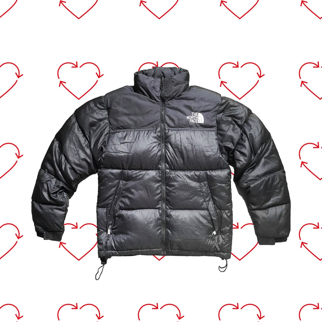Vintage Black the North Face 700 Nuptse Jacket, Men's L, Second Hand ...
