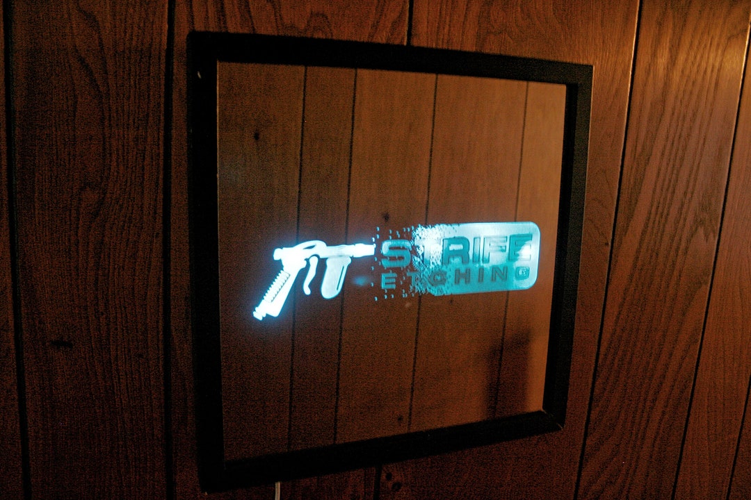 Custom Etched Mirror - Etsy
