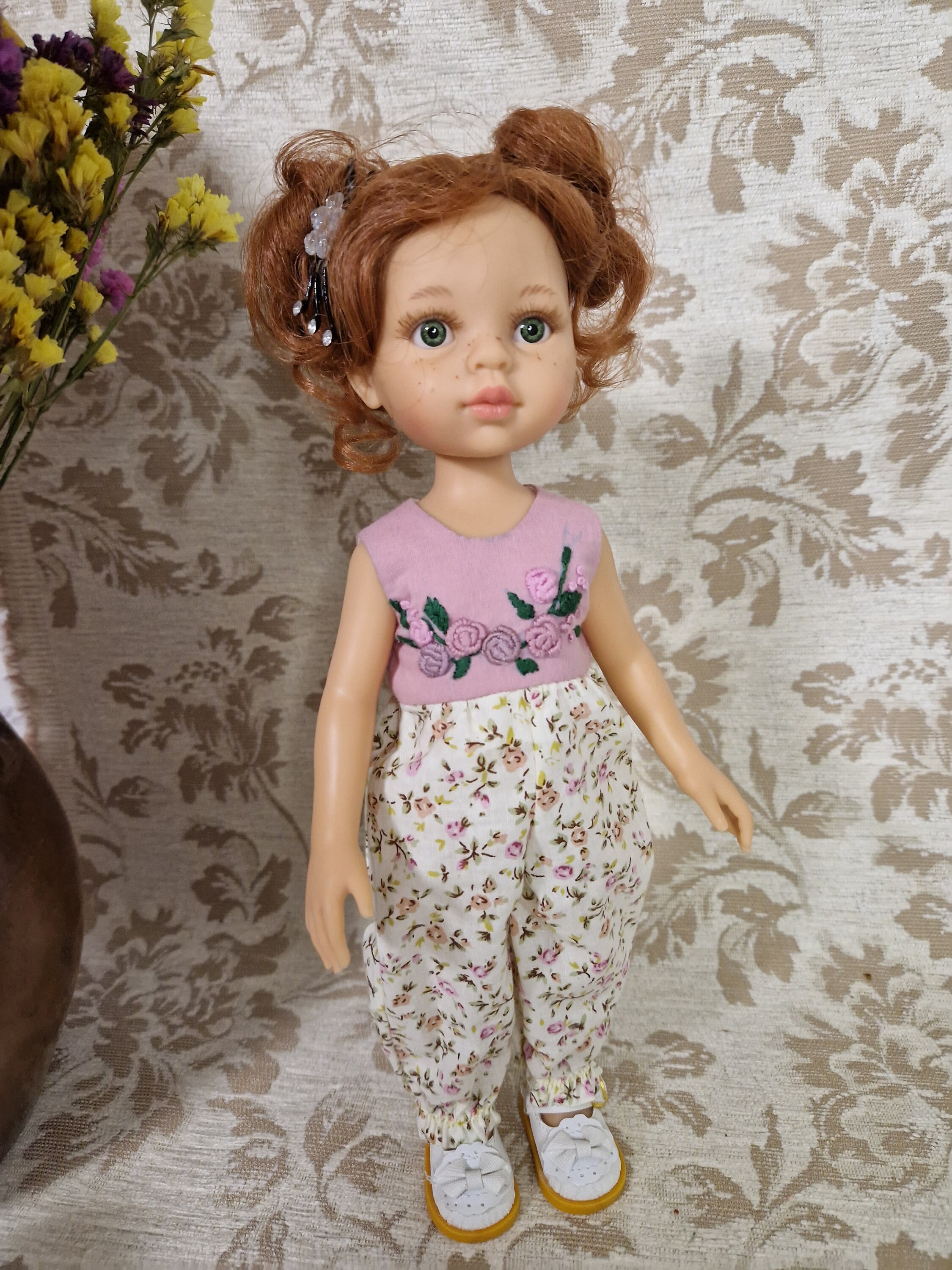 Paola Reina Summer Walking Overalls in Provence Style. Suitable for ...