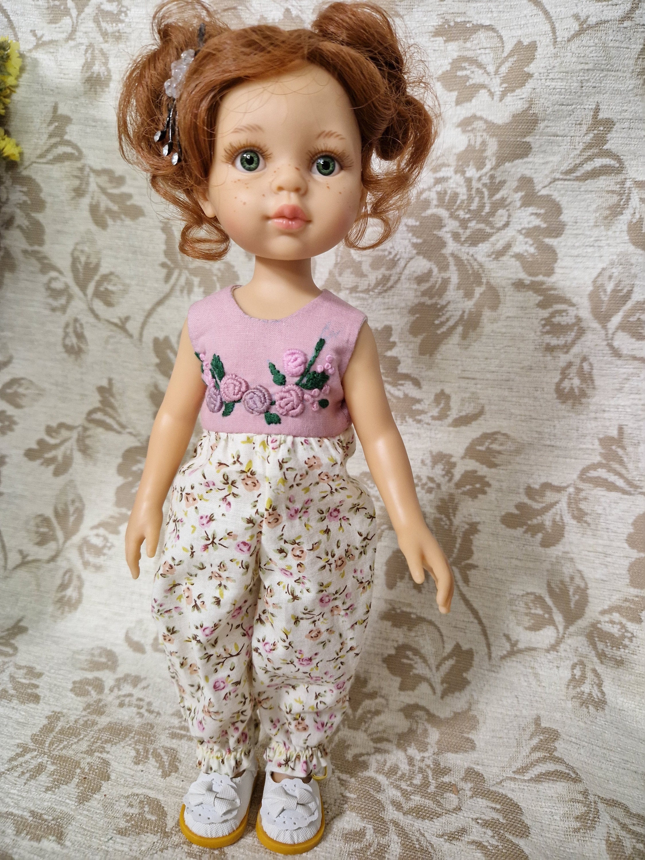 Paola Reina Summer Walking Overalls in Provence Style. Suitable for ...