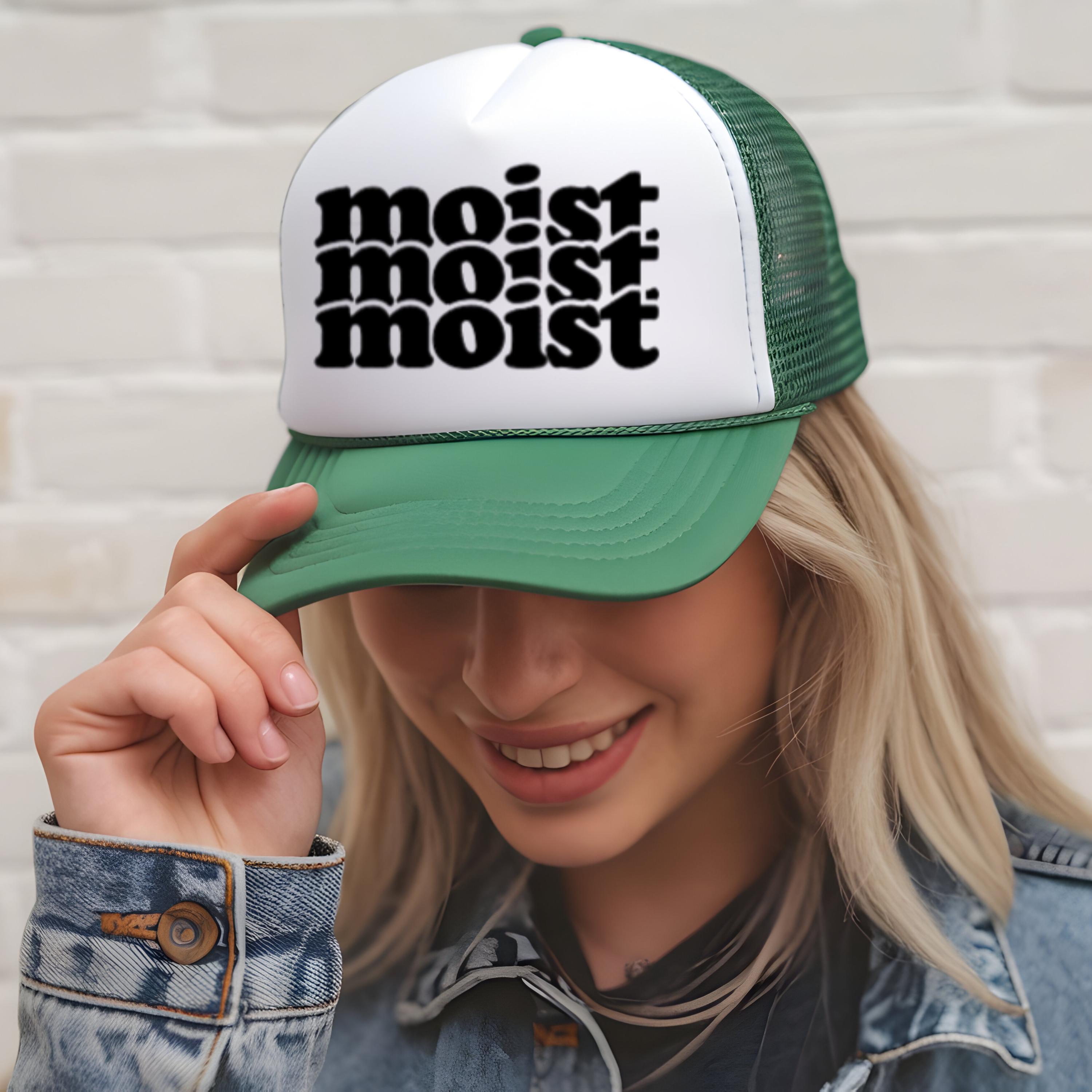 Moist Hat | Funny Hats for Men Women Hiking Baseball Hat, Funny Trucker ...