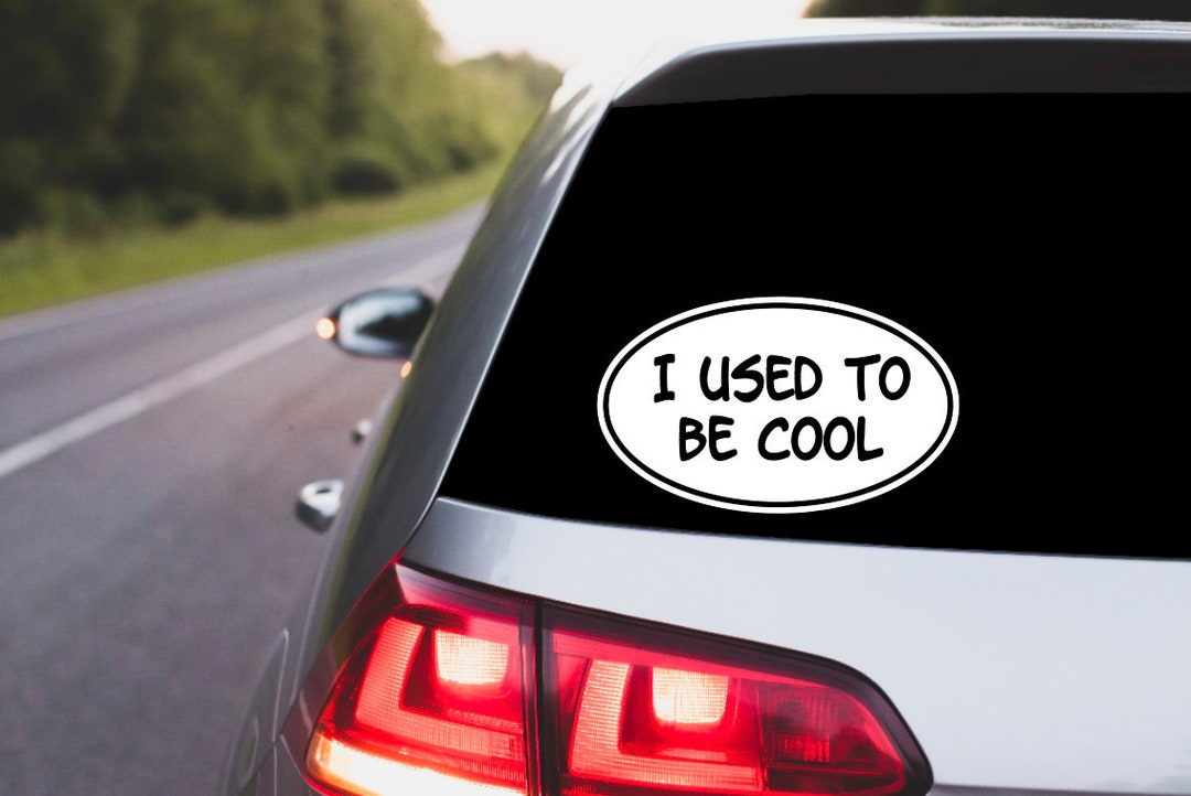 I Used to Be Cool Minivan Decal | Sticker Minivan Mama Mom Sticker ...