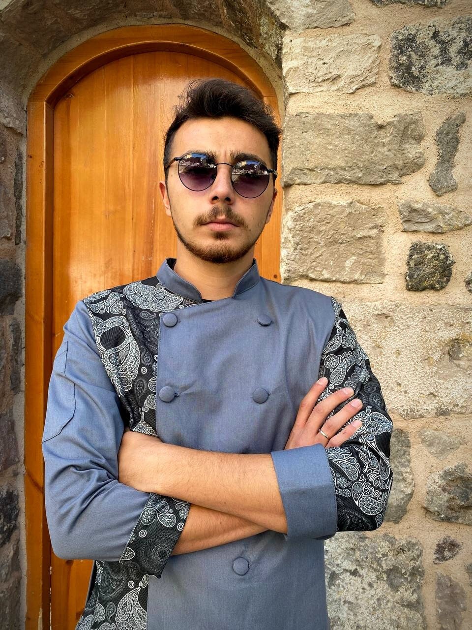 Birtday Gift New Design Chef Jacket Coat Free Embroidery Unisex ...