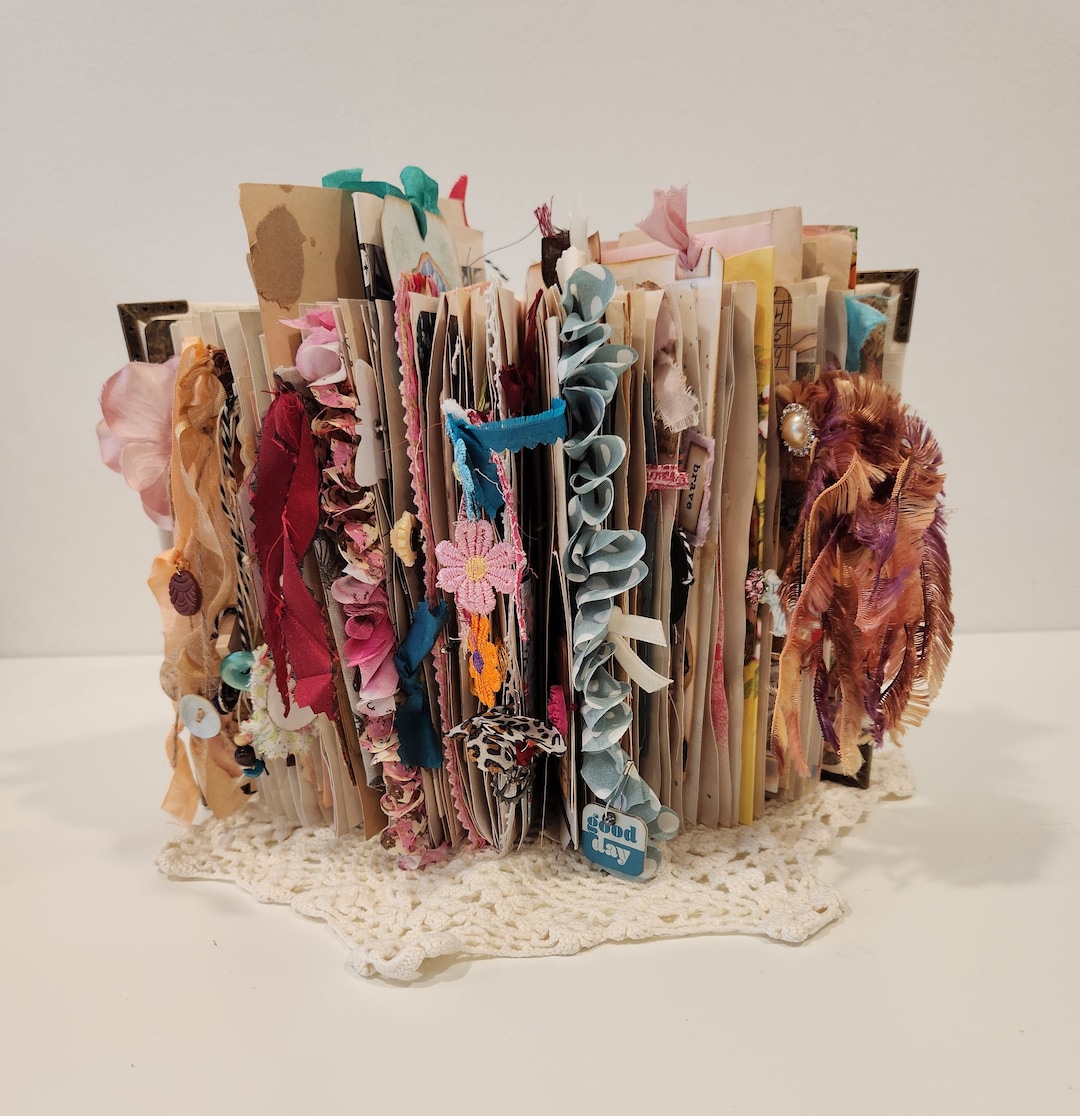 Chunky Junk Journal Vintage Junk Journal Handmade Chunky Junk Journal ...