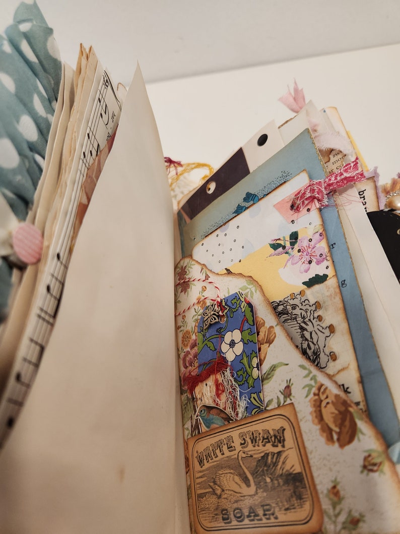 Chunky Junk Journal Vintage Junk Journal Handmade Chunky Junk Journal ...