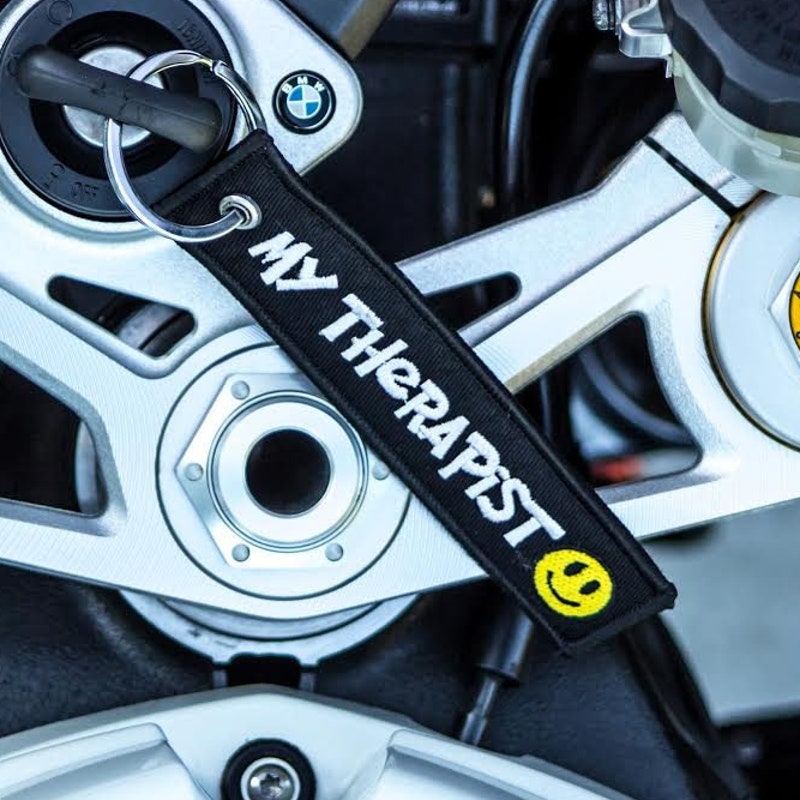 Motorcycle Keychain - Etsy