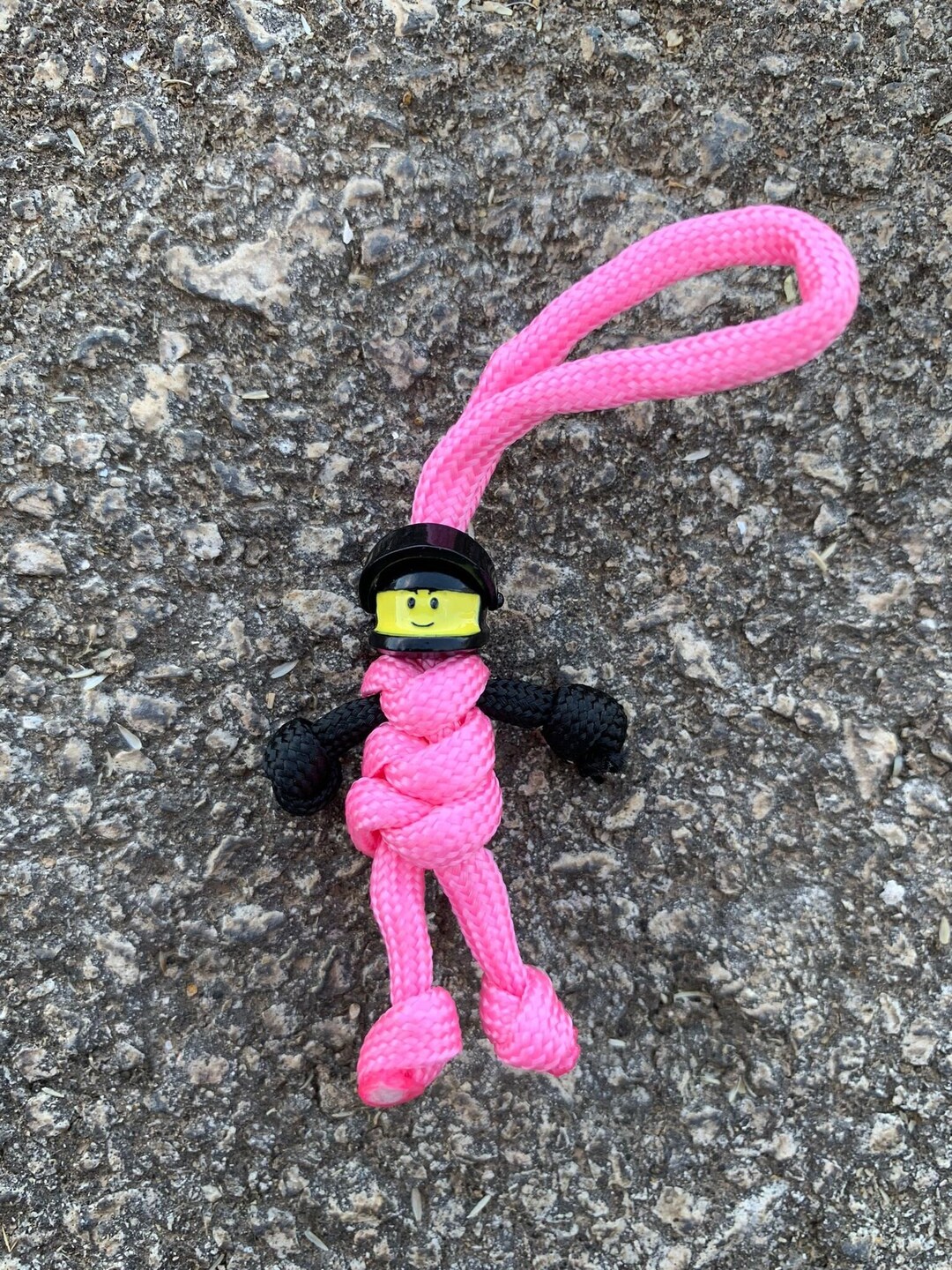 Pink Rider Buddy Motorcycle Keychain, Key Ring, Men's Paracord Gift ...