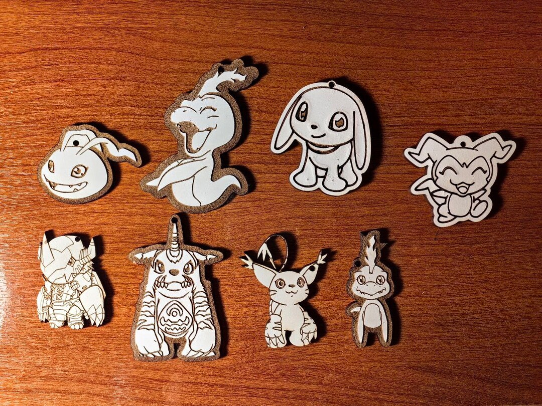 Sleeve Style Keychains for Laser Cutting Digipack 1 Svg, Lightburn - Etsy