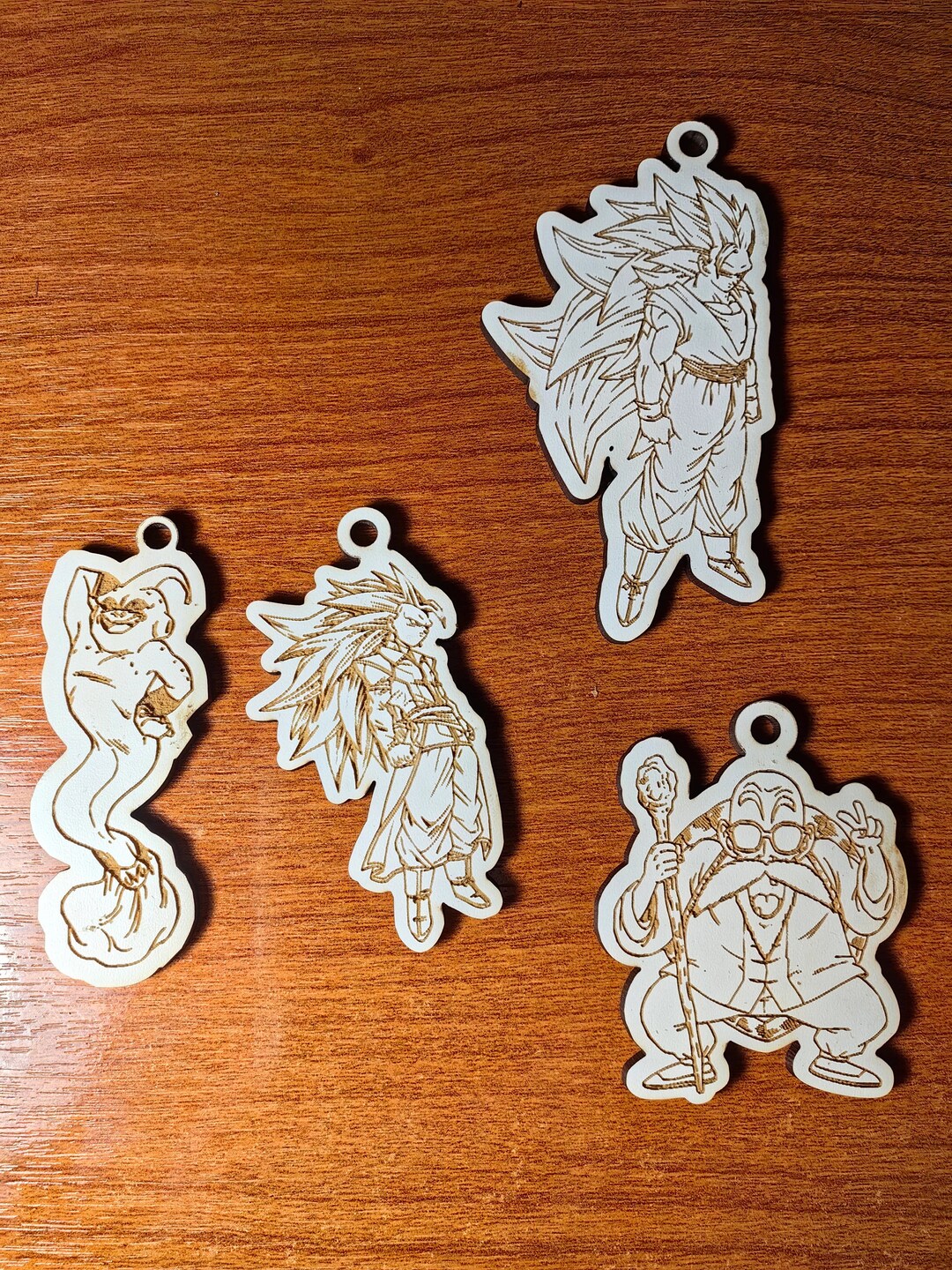 Manga Style Keychains for Laser Cutting Dragon PACK 1 Svg, Lightburn - Etsy