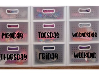 Days of the Week - Etsy