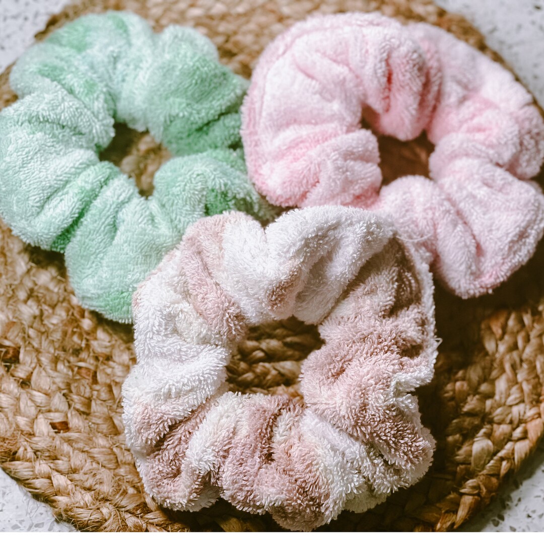 Jumbo Towel Scrunchie Fast Drying Hair Scrunchie Great for - Etsy