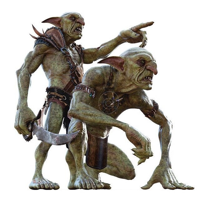 2D Realistic Warrior Goblins Archery Target Made of Durable - Etsy