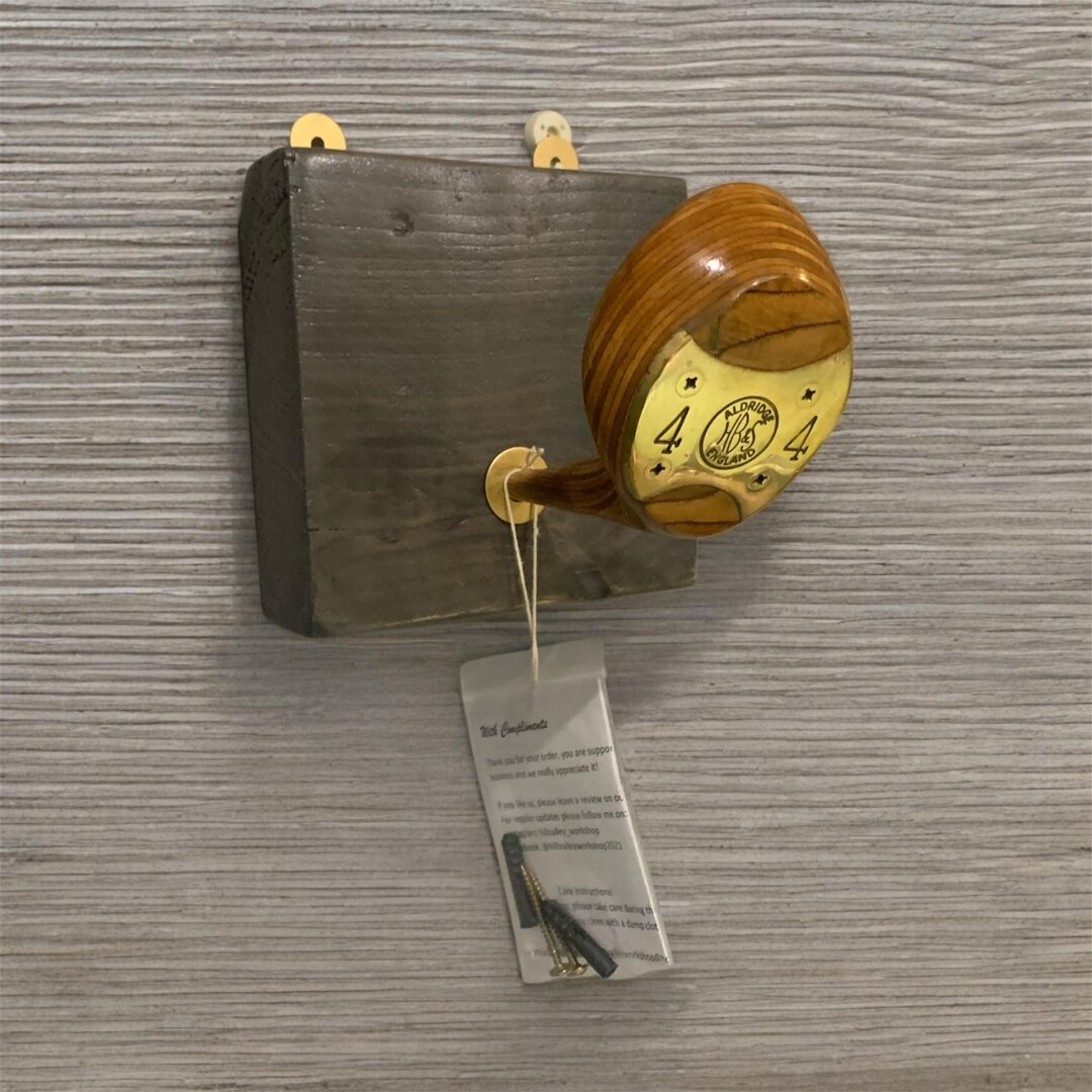 Golf Club Coat Hook, Golf Wood, Golf Enthusiast, Hallway, Entryway, Man ...
