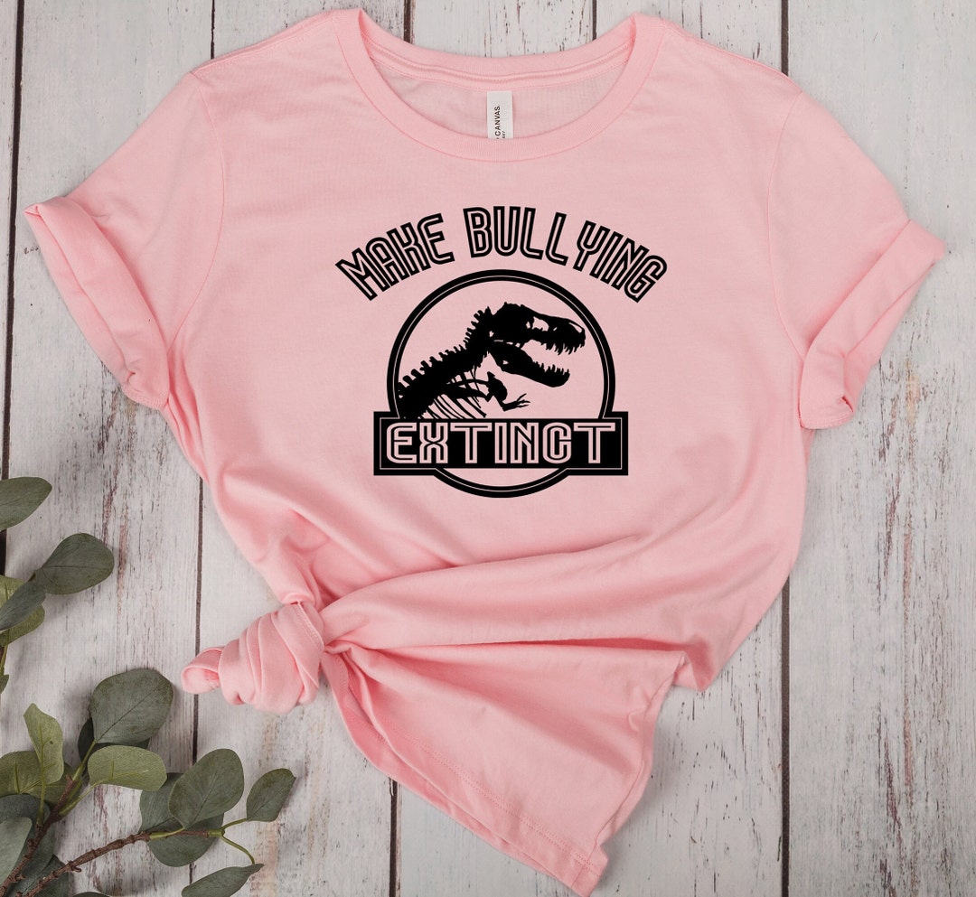 T-rex Anti Bullying SVG: Bullying Awareness Design (digital Download ...