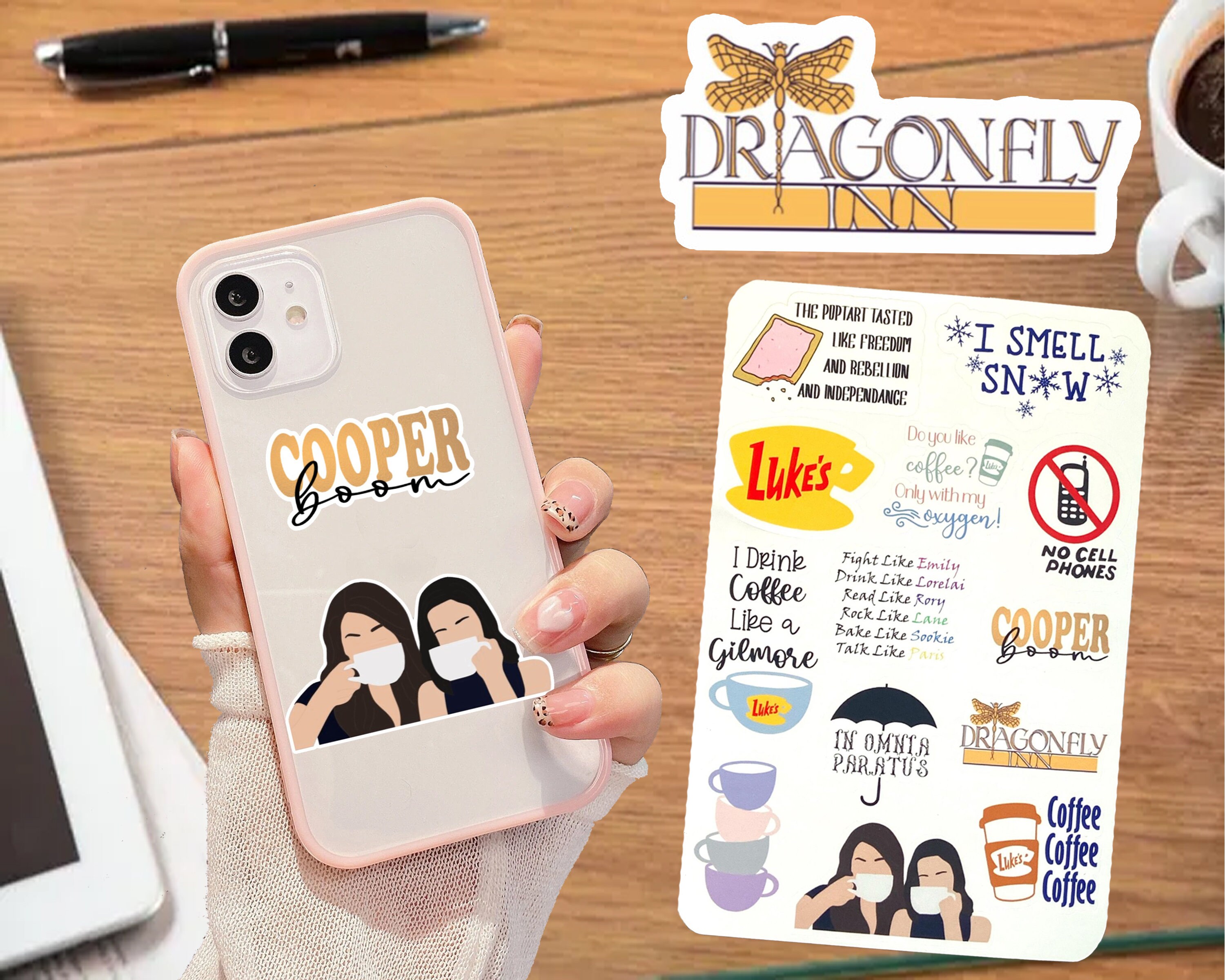 Gilmore Girls Sticker Sheet. - Etsy Canada