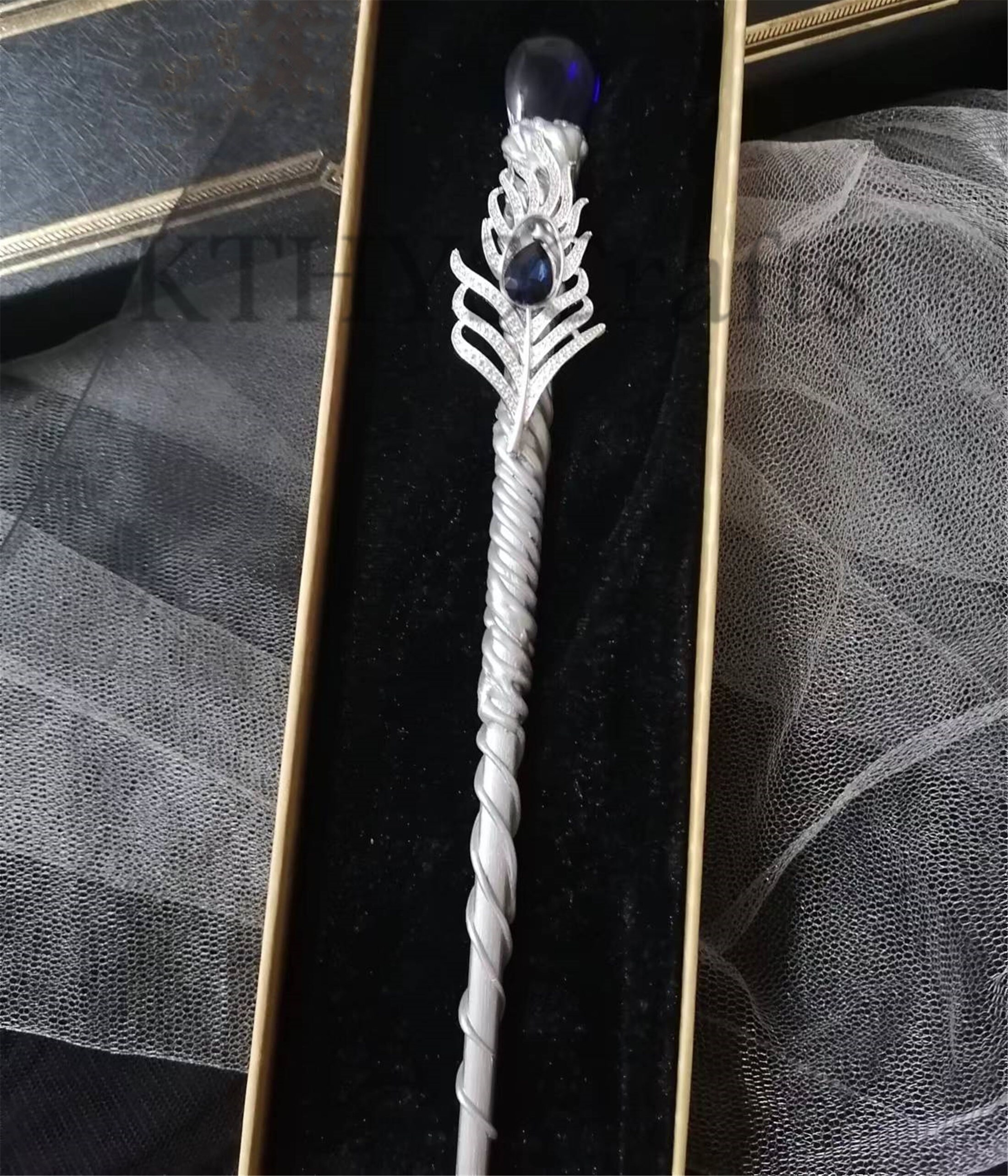 Mystic Snow Queen Wand Magic Wand.handmade 32cm Wand.wizard | Etsy