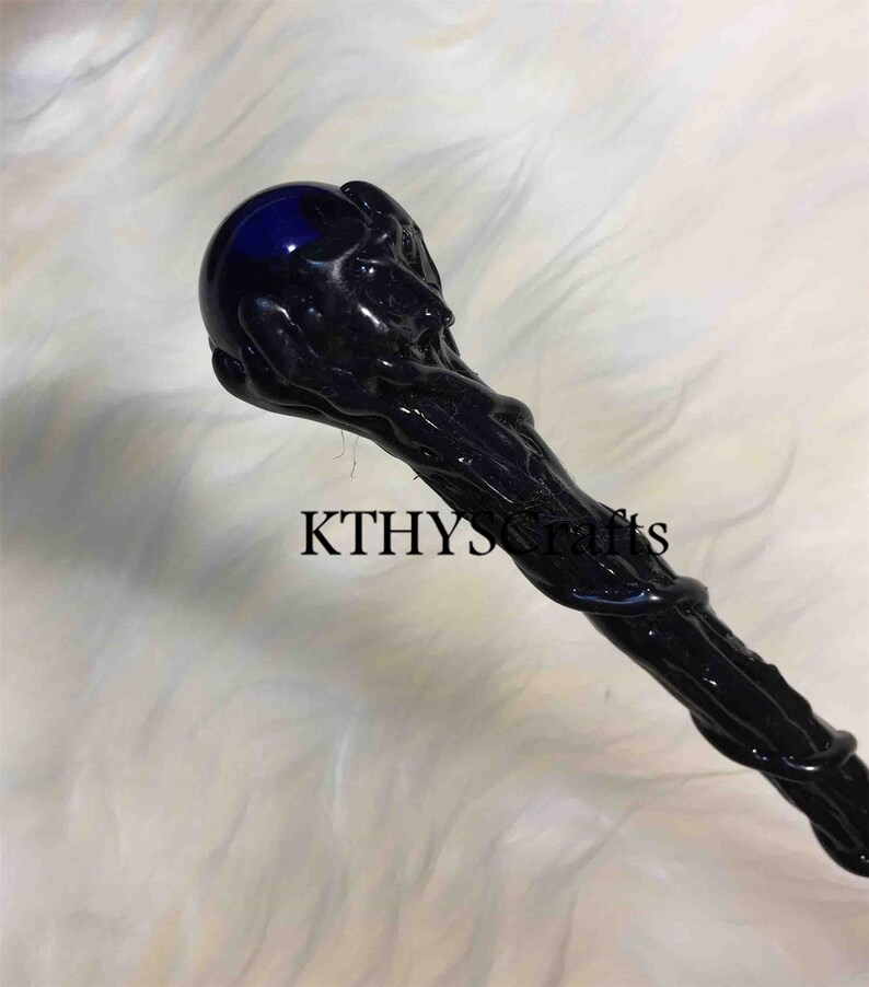 Handmade Magic Wand.wizard Witch Wand.warlock Gothic - Etsy