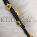 Lovely Yellow Flower Magic Wand Floral Wand.handmade Flower 32cm Wand ...