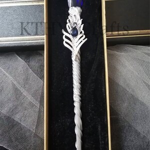 Mystic Snow Queen Wand Magic Wand.handmade Wand.wizard Witch Wand.cool ...