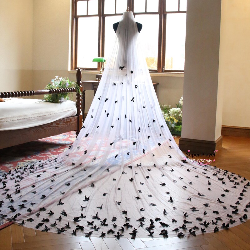 Butterfly Veil - Etsy