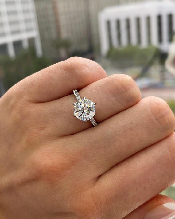 4 carat diamond ring for sale store