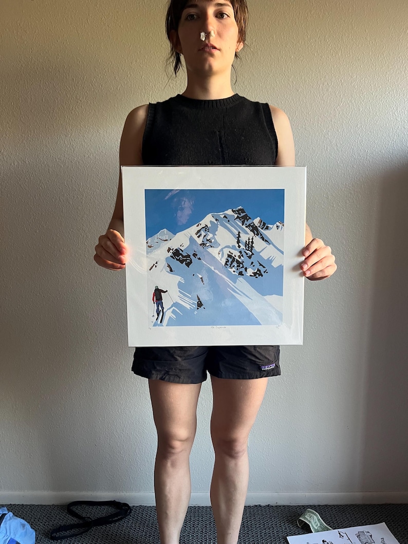 Mt. Superior Print - Etsy