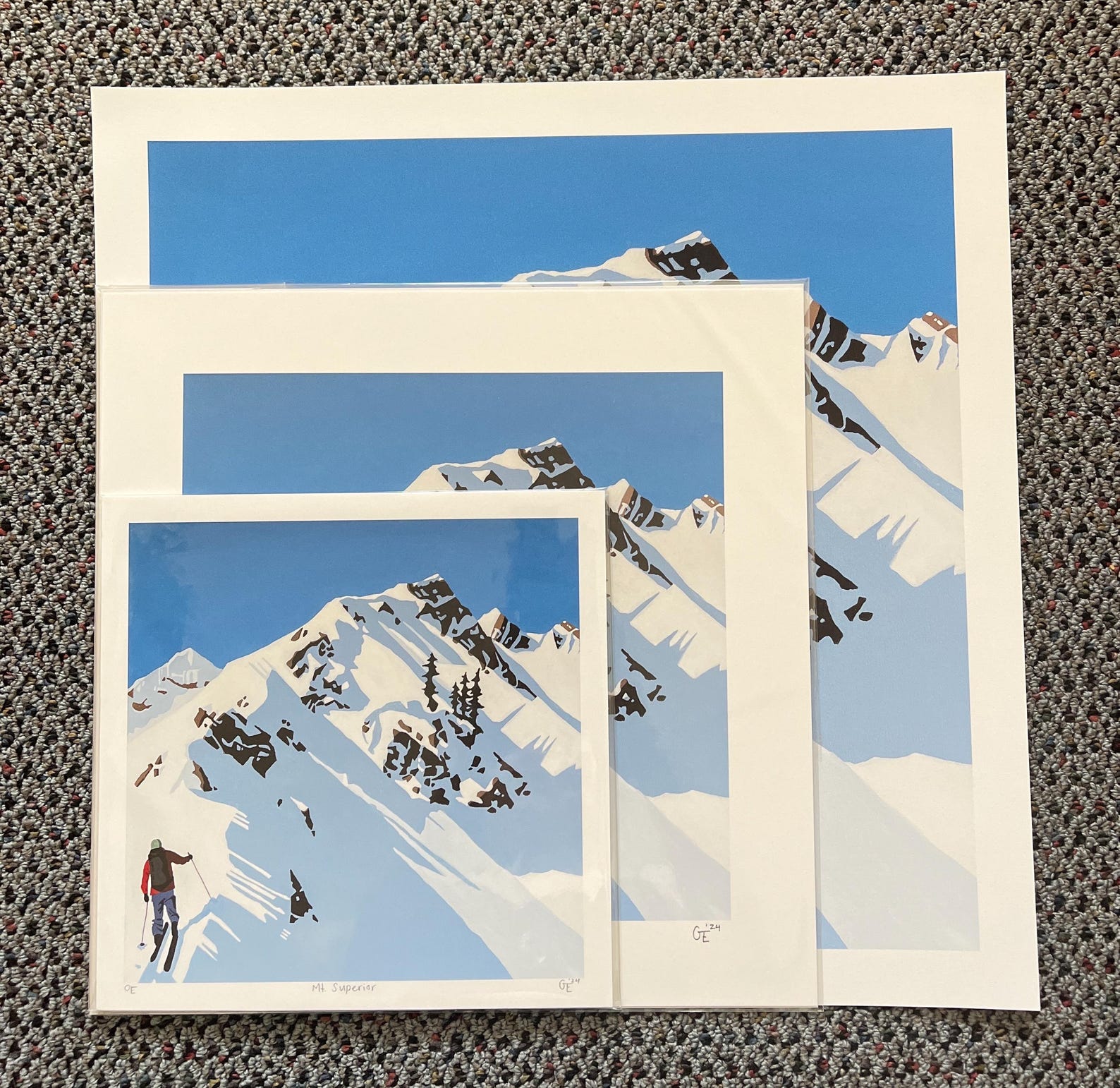 Mt. Superior Print - Etsy