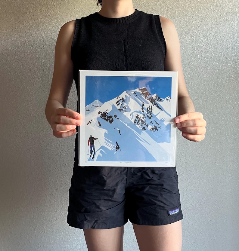 Mt. Superior Print - Etsy
