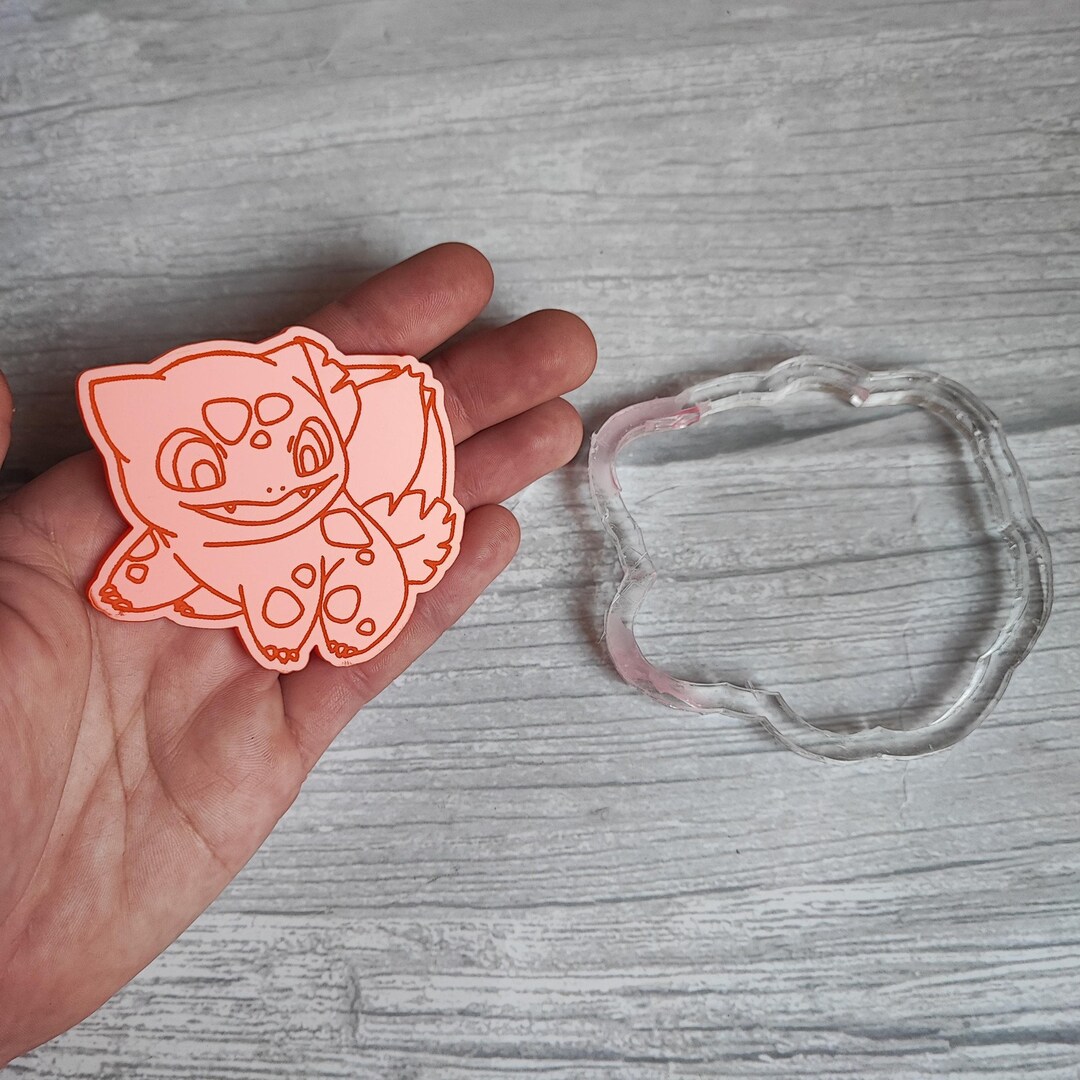 Blank Ivysaur Pokemon Mold Blank for Silicone Mold Making Acrylic Mold ...