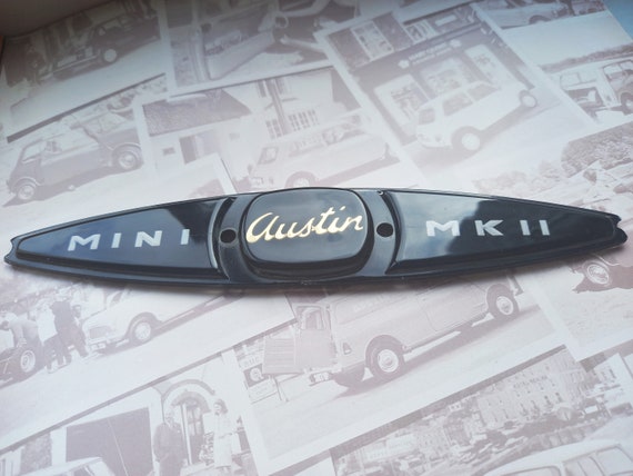 Classic Mini Cooper S NOS Bmc Austin Mk2 Badge Instert Genuine - Etsy