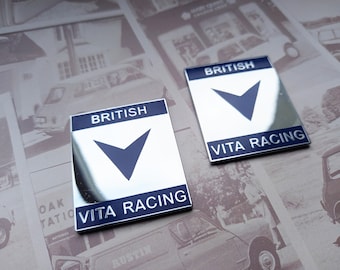 Classic Mini Cooper S Bonnet Boot Badge Insert Vintage Car High Quality ...