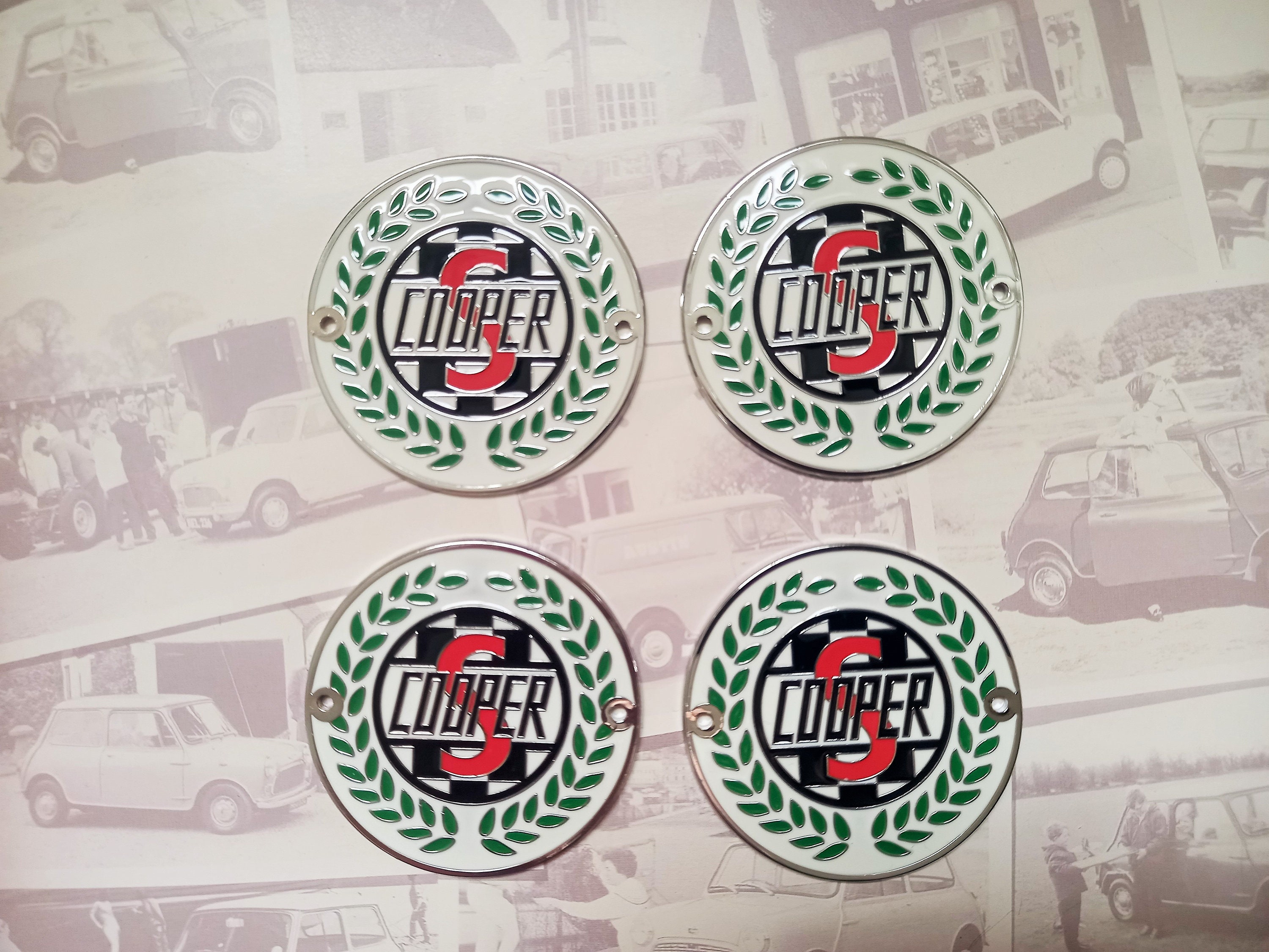Mini Cooper Badges