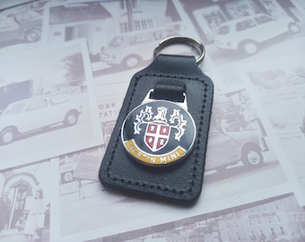 Classic Mini Cooper S Austin BMC Mk1 Downton 1380 Vintage Car Key Fob ...