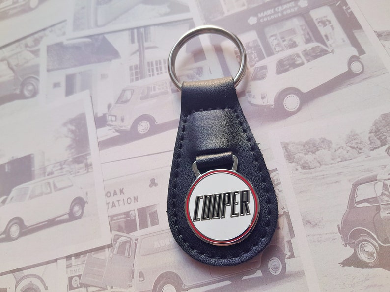 Classic Mini Cooper S Works Mk1 MG MGB Vintage Car Key Fob Ring High ...
