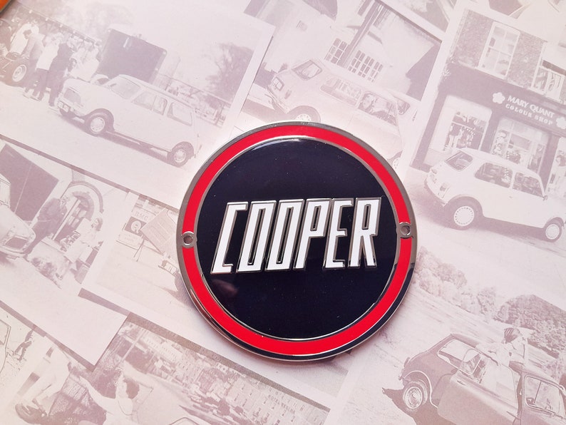 Classic Mini Cooper S World Champions Grille Badge Vintage Car High ...