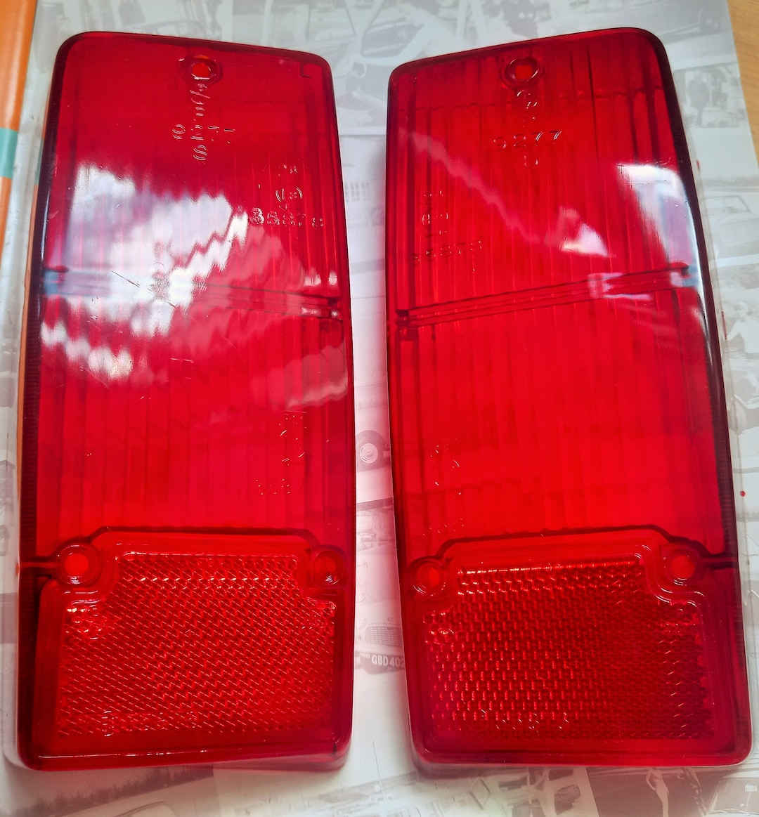 Classic Mini Cooper S Mk2 Mk3 All Red Export Rear Back Light Tail ...