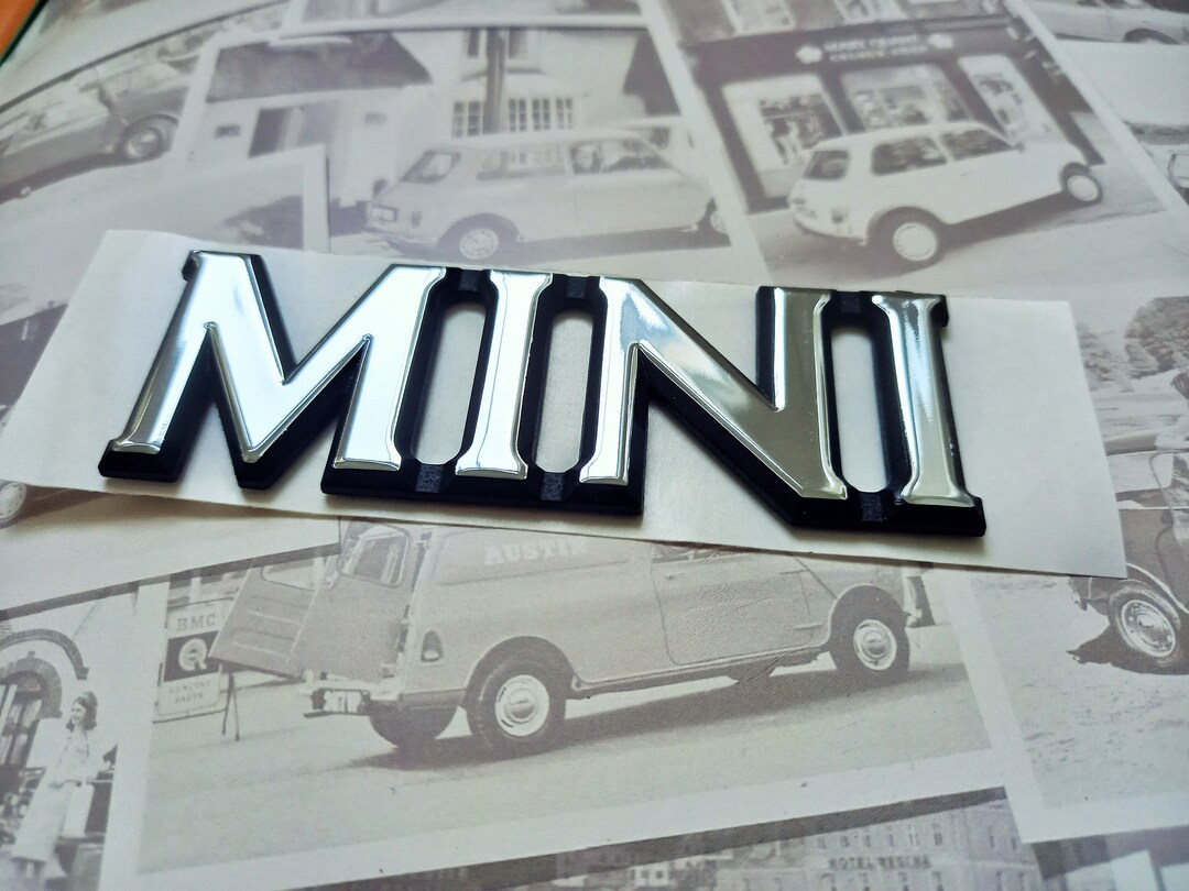 Classic Mini Cooper S Genuine Rover NOS New Old Stock Boot Badge ...