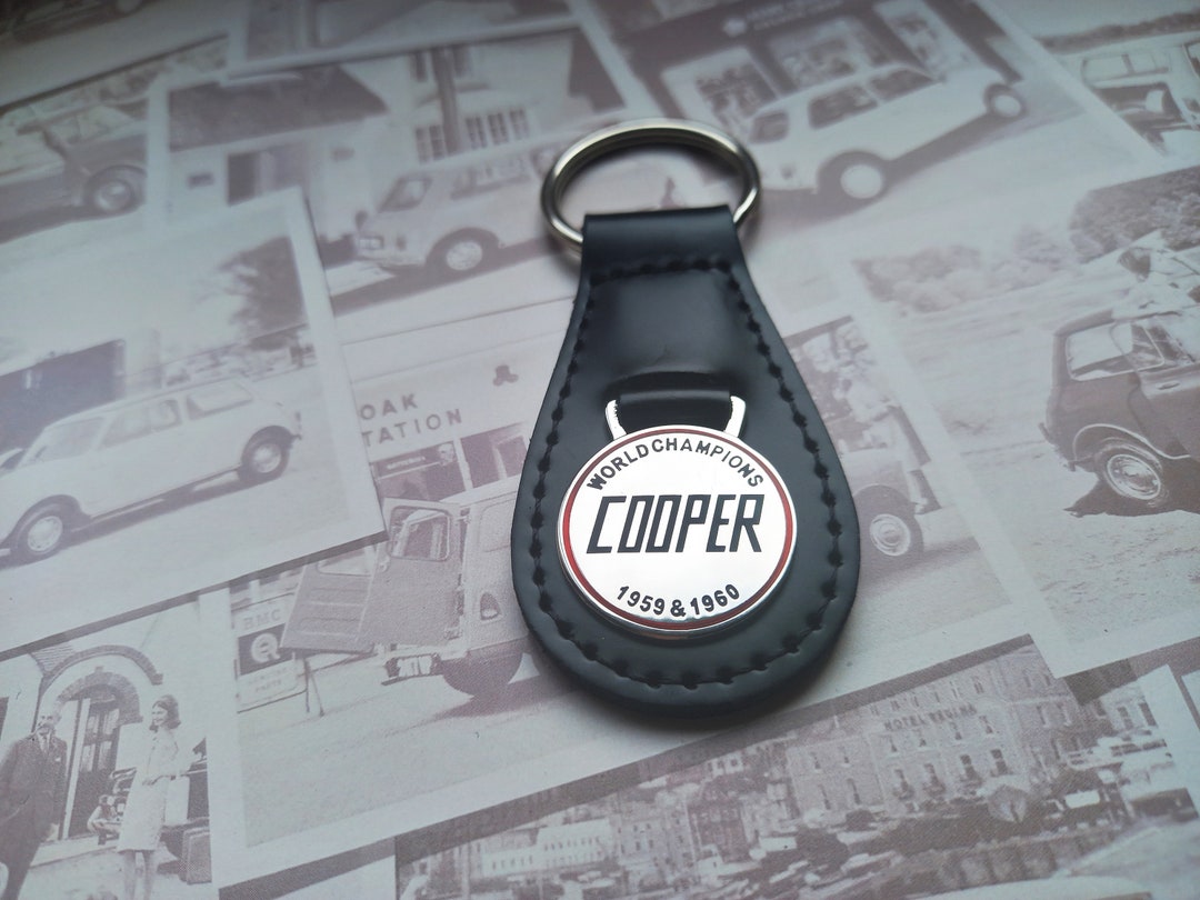 Classic Mini Cooper S John Cooper Garages MG MGB Vintage Car Key Fob ...