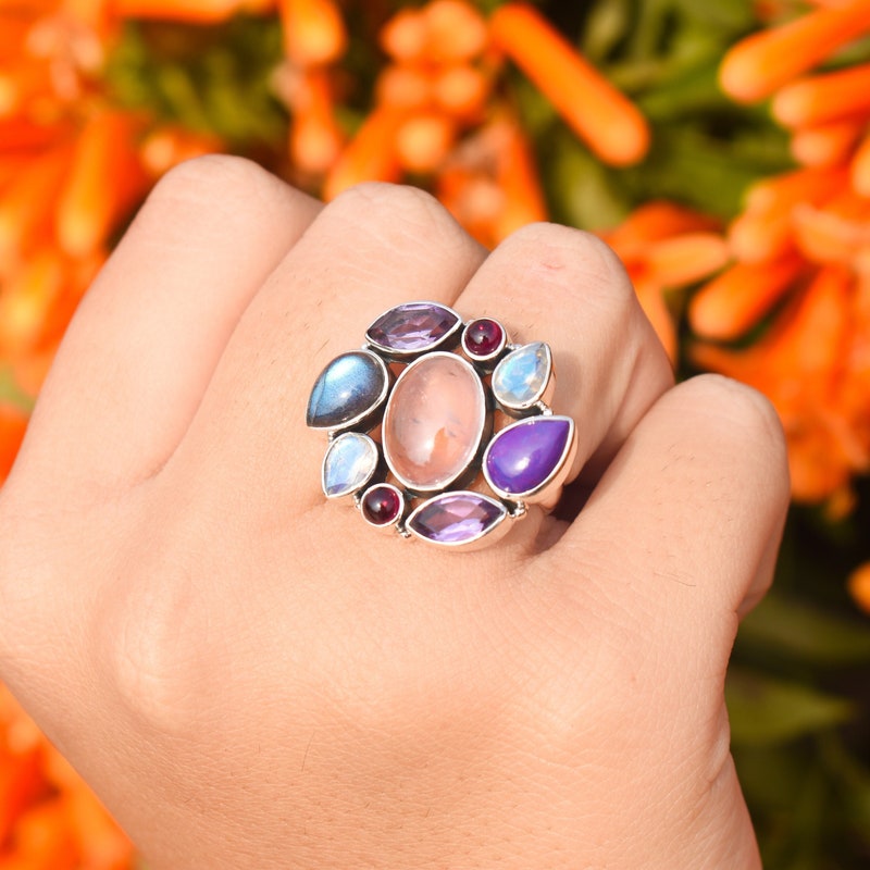Gemstone Rings - Etsy