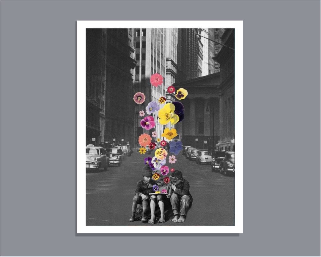 Surreal Collage Art Print - Etsy