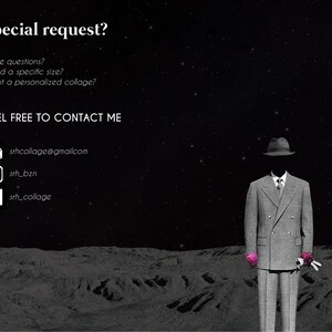 Never Skip Breakfast Surreal Collage Art Print - Etsy