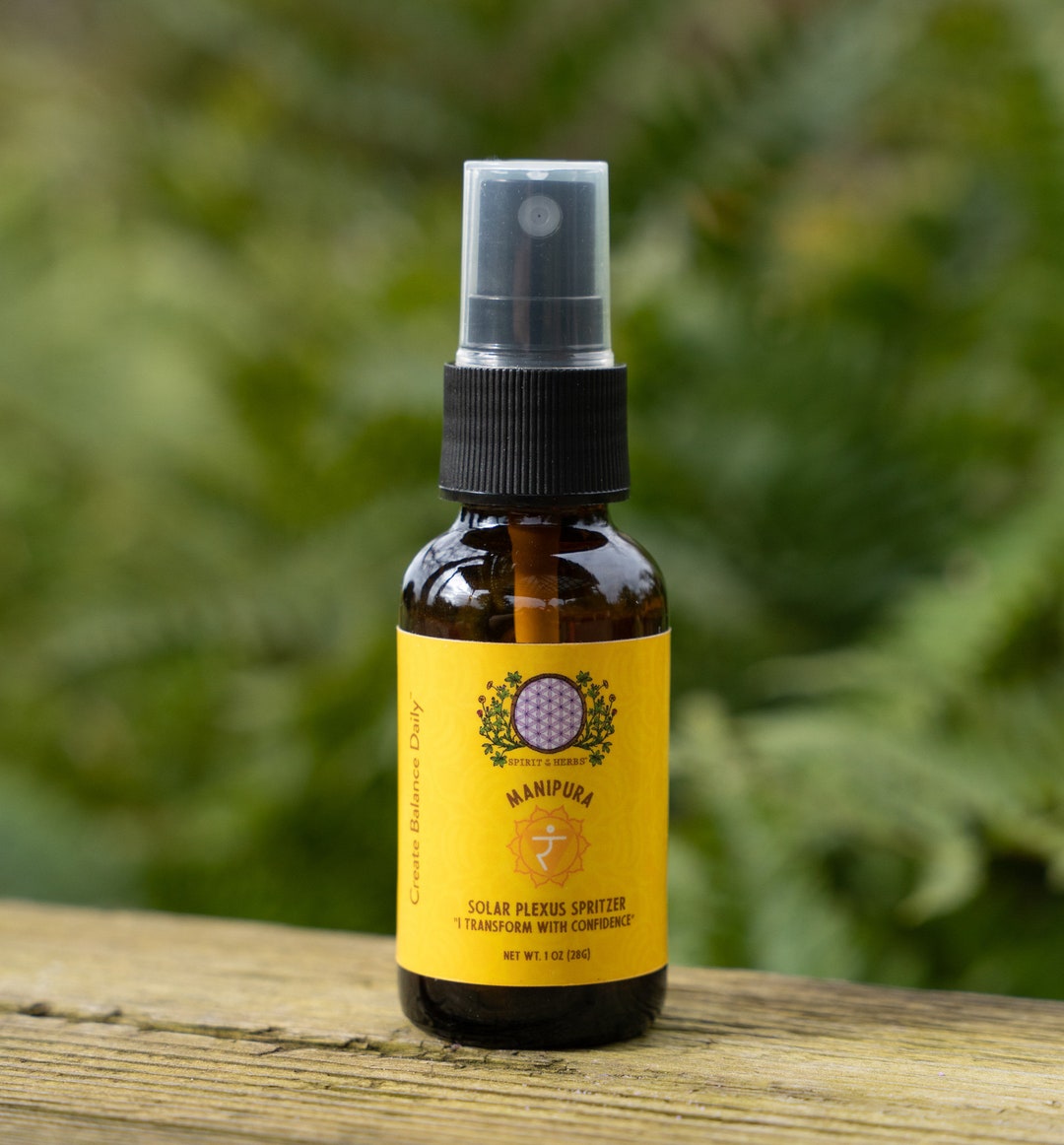 Spirit of the Herbs Solar Plexus Chakra Spritzer - Etsy