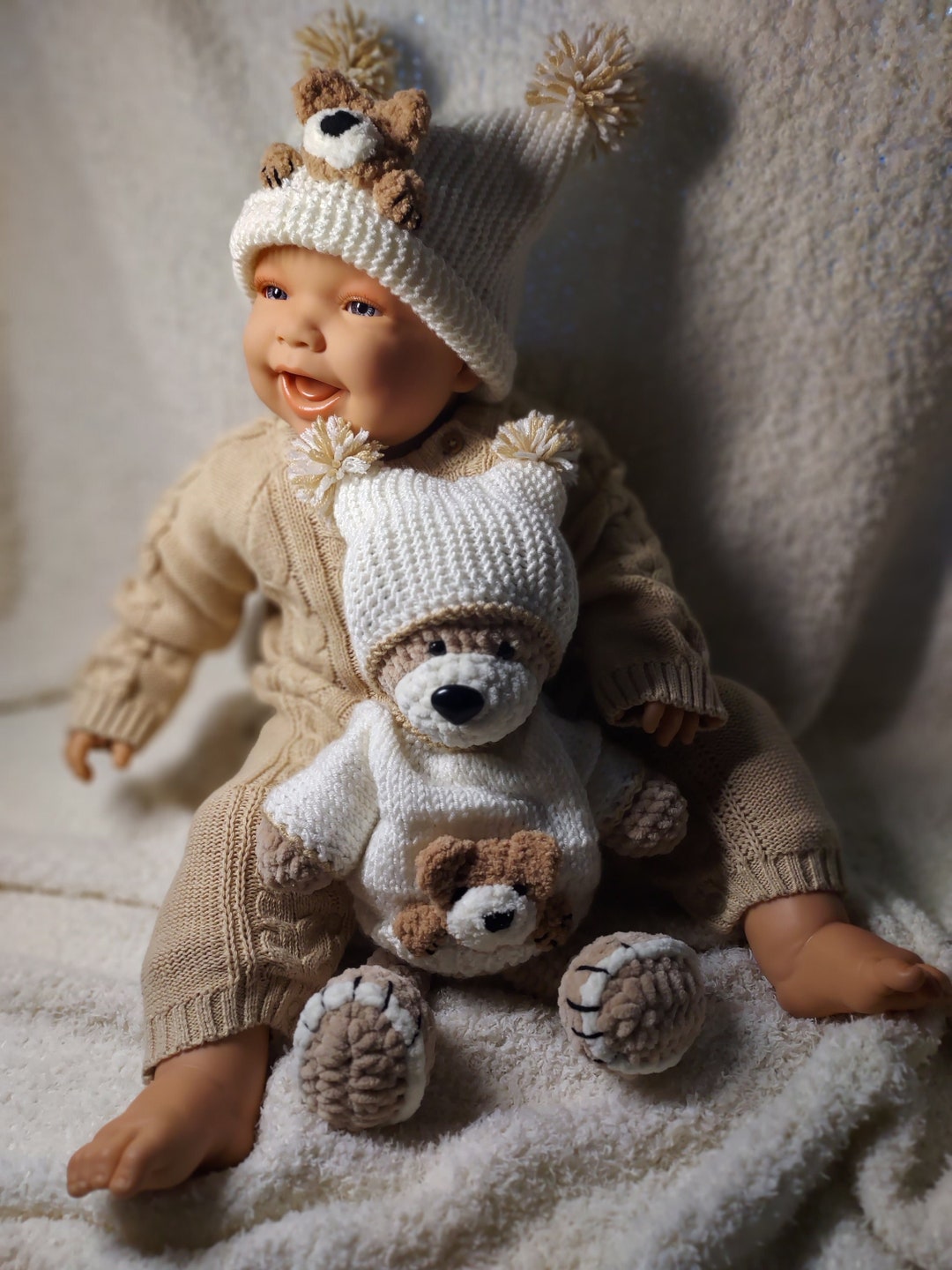 CROCHET TEDDY BEAR Cute Amigurumi Cute and Cuddly Crocheted - Etsy