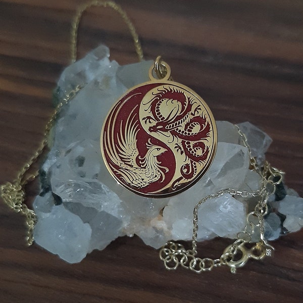 Silver Phoenix Charm - Etsy