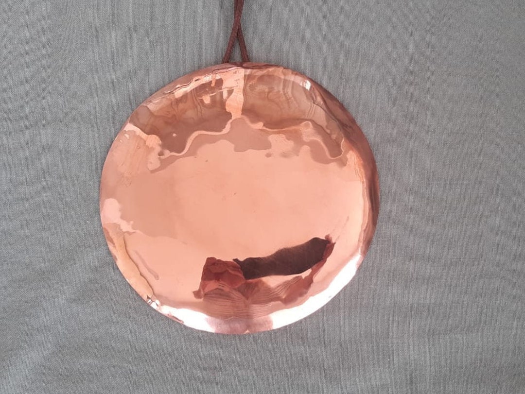 Tibetan Shaman Amulet Pendant - Copper Necklace With Melong Mirror for ...