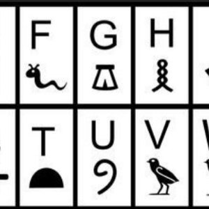 Egyptian Cartouche God Bastet Necklace, Hieroglyph Necklace Jewelry ...