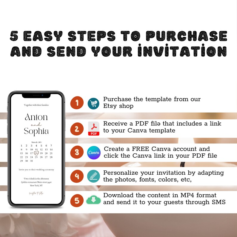 Wedding Video Invitation Tamplate, Animated Invitation, Wedding ...