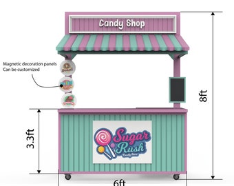 Lemonade Stand on Wheels - Etsy