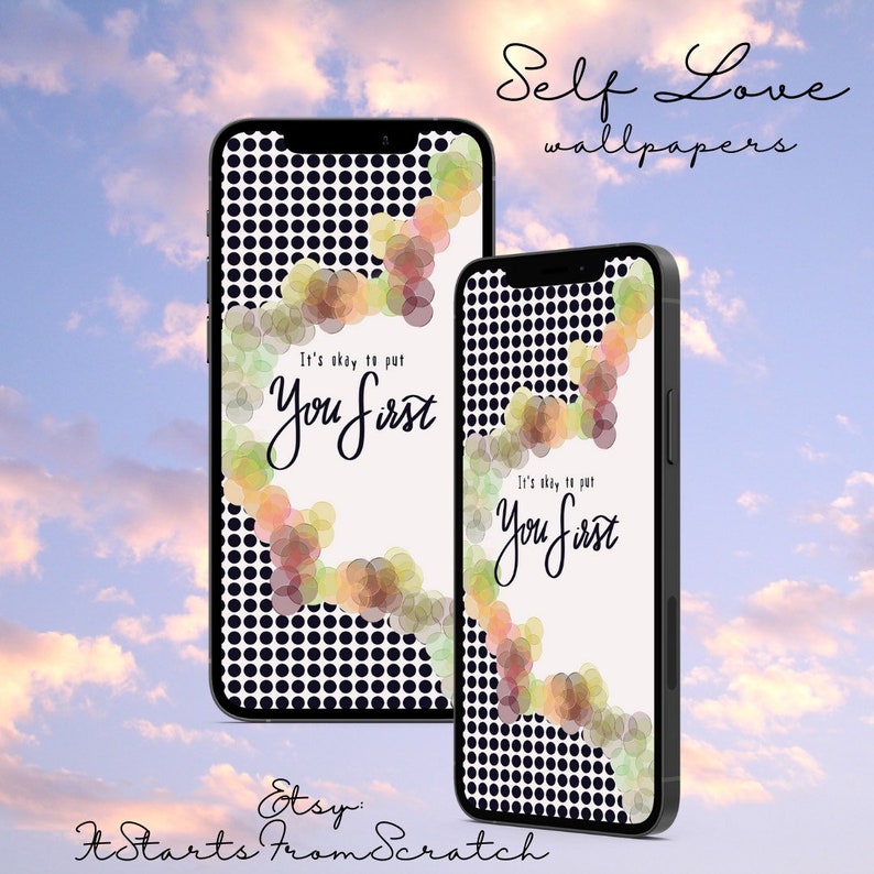 Self Love Wallpaper, Digital Download, Phone Wallpaper - Etsy